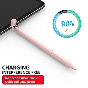 Silicone Soft Protective Case Cover Silicone Sleeve Compatible with Apple Pencil 1st Generation