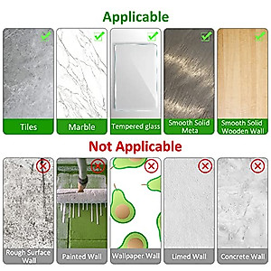 Locsee Shower Caddy Shelf Organizer 2PCS with Soap Dishes 2PCS, Bathroom Accessories with Hooks, No Drilling Basket Shelf Wall-Mounted Shower Storage Accessories (Black)