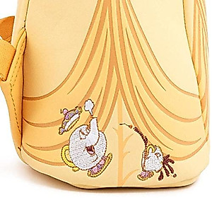 Loungefly Disney Beauty and the Beast Belle Cosplay Womens Double Strap Shoulder Bag Purse