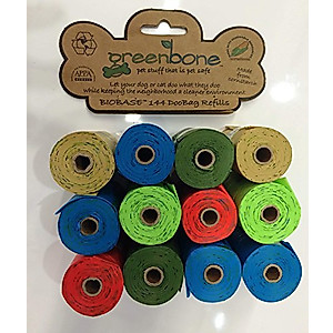 Greenbone Waste Bag Refill Pack, 12 Rolls
