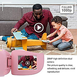 EBTOOLS Kids Camera, Portable 2.0inch Color Display Screen Cartoon Digital DV Ideal Gift for Kids