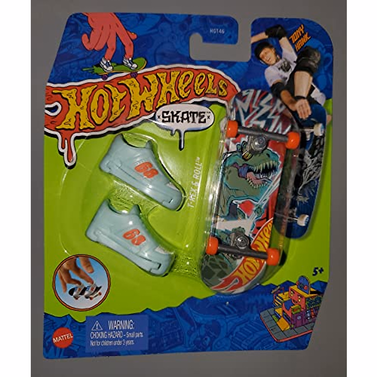 Hot Wheels Skate 2022 - T-Rex & Roll- Tony Hawk HW Things 2/5
