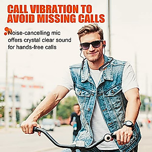 Pianogic Neckband Bluetooth Headphones, Wireless Bluetooth Earbuds with 15 Hours Playtime, Foldable & Lightweight Build, IPX6 Waterproof Magnetic Earphones with Crystal Clear Calls for Sports Office