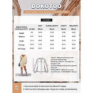 Dokotoo Womens Oversized Dresses for Women Corduroy Long Sleeve Button Down Tunic Dress Tops for Women Casual Outfits Clothing 2024 Fall Trendy Beige XLarge