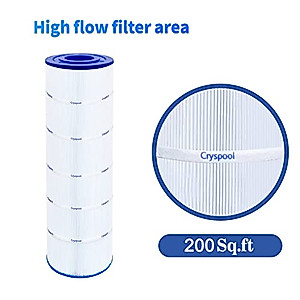 Cryspool Pool Filter Compatible with CX2020RE, PWWPC200,Pro Clean 200,817-0200P,CX1900RE，C-8420, FC-1211, 200sq.ft, 1 Pack