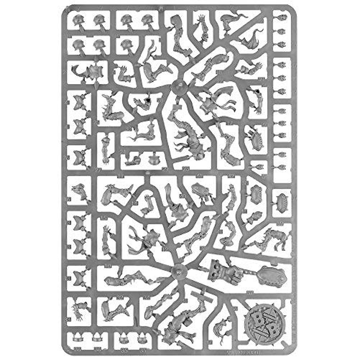 Games Workshop 99120999003 "The Elfheim Eagles Blood Bowl Team Miniature, Grau