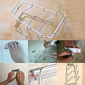 DOUBA Lid Portable Wall Hanging Pot Rack Cover Shelf Storage Space Aluminum Kitchen Organizer Hanger Dish Holder