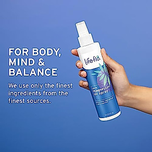 Life-Flo Pure Magnesium Oil | 100% Pure Magnesium Chloride Spray from Ancient Zechstein Seabed | For Relaxing & Rejuvenating Muscles & Joints | 8 oz