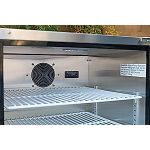 Bull Outdoor Products 13700 Series II Outdoor Refrigerator, Stainless Steel