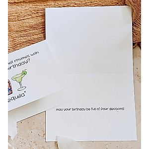 Funny Happy Birthday Card For Men & Women. Punny Joke Alcohol Birthday Card. Liquor, Tequila, Margarita Birthday Card For Drinkers. Best Friend Birthday Card. Day Drinking Birthday Card.