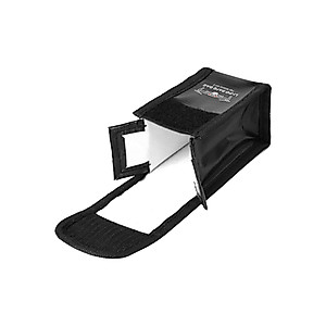 O'woda Lipo Battery Bag for DJI Air 2S / Mavic Air 2, 3 Pack Batteries Storage and Charge Protection Pouch with Charging Port Protective Cap for DJI Mavic Air 2 / Air 2S Accessories