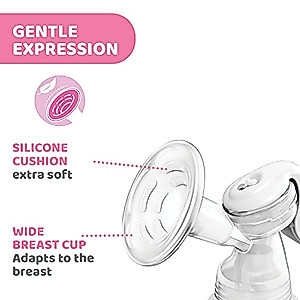 Chicco Manual Breast Pump Natfeeling Stepup