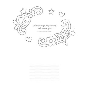 Notebook Doodles Girl Power! Coloring & Activity Book (Design Originals) 32 Inspiring, Beginner-Friendly Art Activities to Boost Confidence & Self-Esteem in Tweens, on High-Quality Perforated Paper