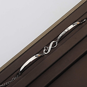 CHOORO Wedding Gift Junior Bridesmaid Bracelet Wedding Party Gifts for Junior Bridesmaids Maid of Honot Bracelet (S)