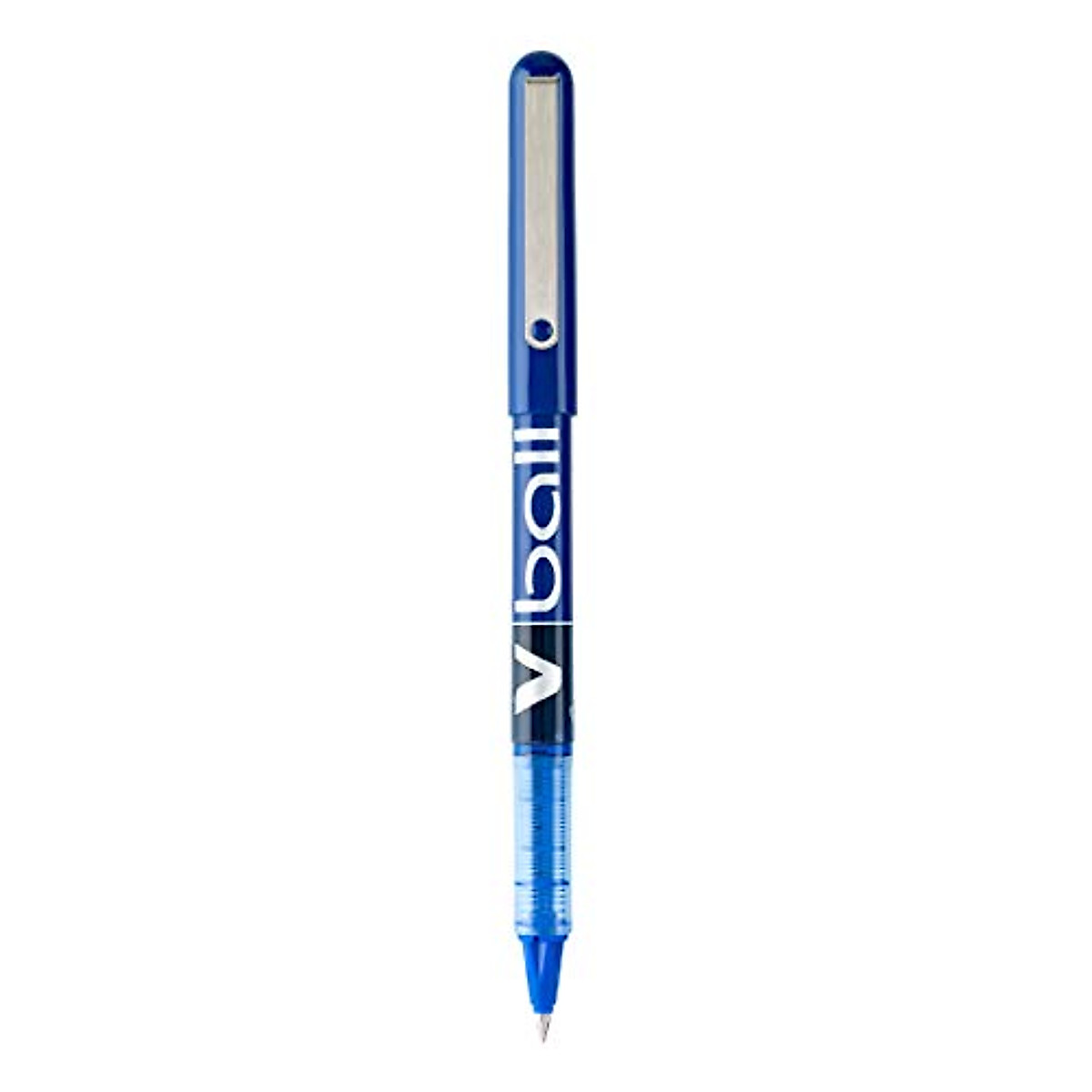 PILOT VBall Liquid Ink Rolling Ball Stick Pens, Extra Fine Point, Blue Ink, 12-Pack (35201)
