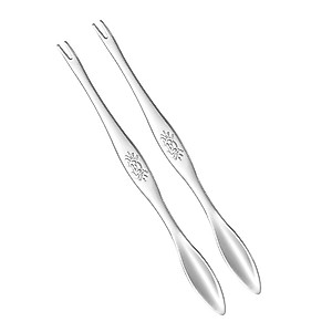 ROYALEAD Elegant Food Eating Utensils Multifunctional Food Eating Tool Ziny Alloys Crackers and Picks for Seafood Enthusiasts