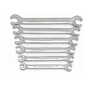 GEARWRENCH 6 Pc. Flare Nut Wrench Set, Metric - 81906
