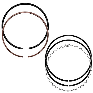 Caltric Piston Ring compatible with Kawasaki Lakota 300 Kef300B Kef 300B Kef 300 B Sport 2001-2003