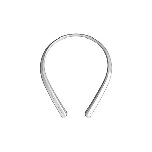 LG TONE Flex Wireless Bluetooth Stereo Neckband Earbuds HBS-XL7-32-Bit Hi-Fi DAC, Meridian Audio, White