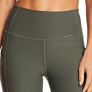 Eddie Bauer Women's Trail Adventure High-Rise Pants, Dark Loden, Medium