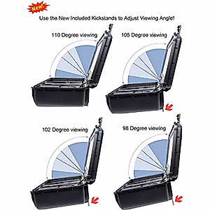 Case Club Gaming Station to fit Playstation 4. Portable Gaming Station with Built-in Monitor & Storage for PS4 Controllers & Games
