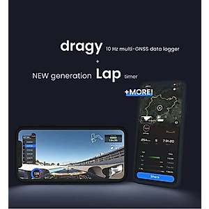dragy 10Hz GPS Based Performance Meter, 10Hz GPS Laptimer (DRG69)