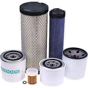 Solarhome Service Filter Kit Compatible With Bobcat CT2025 Compact Tractors B4VJ11065 & Above