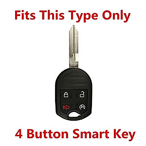 Rpkey Silicone Keyless Entry Remote Control Key Fob Cover Case protector Replacement Fit For Ford Expedition F150 F250-350 Lincoln Navigator 164-R8073 CWTWB1U793