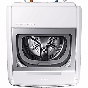 Samsung WV55M9600AW 5.5 Cu. Ft. White FlexWash Steam Washer WV55M9600AW/A5