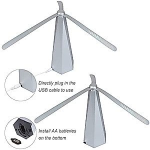 PIOPIAONIU 3 PCS Fly Fans for Tables,Portable Food Fly Fan Picnic Fans for Indoor Outdoor