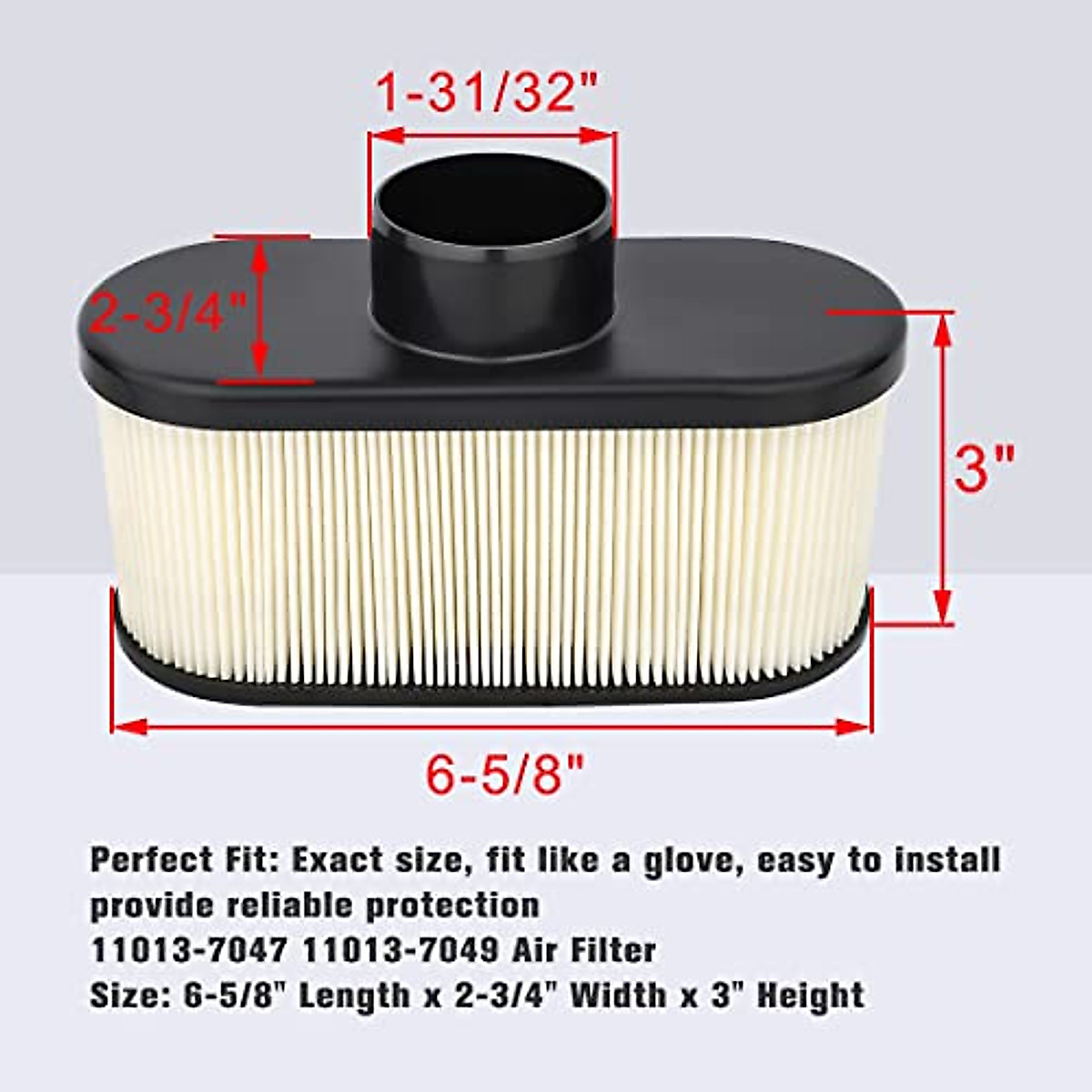 Harbot FR691V Tune Up Kit 11013-7047 Air Filter for Kawasaki FR651V FR691V FR730V FS481V FS541V FS600V FS651V FS691V FS730V FX600V 4-Cycle Engine