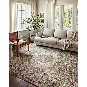 Loloi II Saban Collection SAB-07 Straw/Beige, Traditional 7'-10" x 10' Area Rug