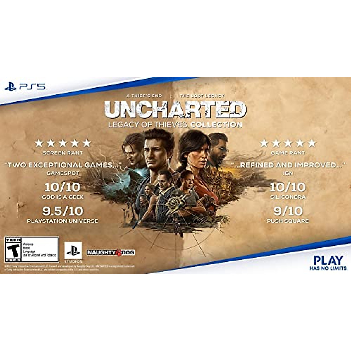 UNCHARTED: Legacy of Thieves Collection - PlayStation 5