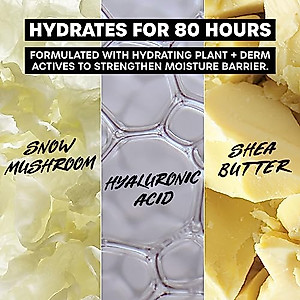 THAYERS Soak It Up 80HR Liquid Moisturizer, Face Moisturizer with Hyaluronic Acid and Snow Mushroom, Dermatologist Tested Skin Care for Normal to Dry Skin, 2.5 Oz
