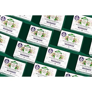 Tadin Seven Blossoms Herbal Tea, Caffeine Free, 24 Tea Bags Per Box, Pack of 6 Boxes Total