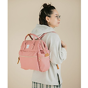 anello(アネロ) Backpack, Black (Black 19-3911tcx)