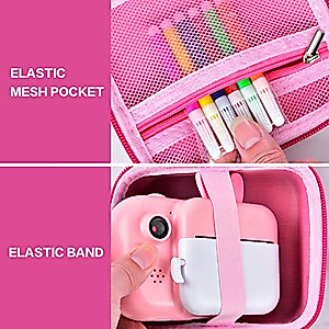 PAIYULE Case Compatible with Instant Camera for Kids Digital Video Cameras Storage Holder Also for Seckton/for CIMELR/for Homspal/for Dylanto/for Desuccus/for OZMI Kids Camera Toys(Box Only)