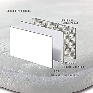 EVERMARKET Soft Comfort Flannel Bathroom Mats,Anti-Skid Absorbent Toilet Seat Cover Bath Mat Lid Cover,3pcs/Set Rugs-African American Lovers Couple