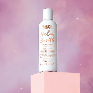 Umberto Giannini Salon Smooth Wonder Glosser - Lightweight Leave In Conditioner Hair Treatment with Heat Protection - Creates Shine & Reduces Frizz for Straight, Curly and Wavy Hair 6.09 fl OZ