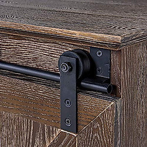 Southern Enterprises Holmes TV Stand, Brown