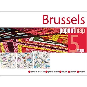 Brussels PopOut Map (PopOut Maps)