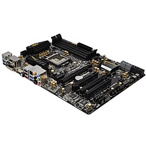 AS Rock LGA1155 DDR3 SATA3 USB3.0 Quad CrossFireX and Quad SLI A GbE ATX Motherboard Z77 EXTREME4