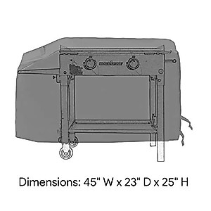 AJinTeby 28 inch Griddle Cover for Blackstone 28" Griddle 1529 Cover and Other Flat Top Grill Griddle 600D Heavy Duty Waterproof Griddle Grill Cover