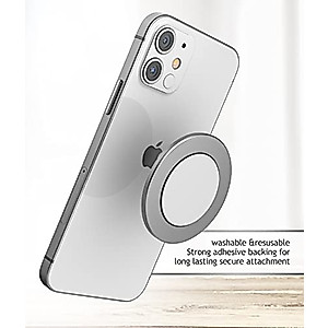 Encased Magnetic iPhone Mount Compatible with MagSafe, Sticker Holder Accessories for Wall, Car, Home, Office, Kitchen for iPhone 12/13/14/ Pro Max