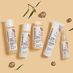 The Honest Company Silicone-Free Conditioner | Gentle for Baby | Naturally Derived, Tear-free, Hypoallergenic | Sweet Almond Nourish, 10 fl oz