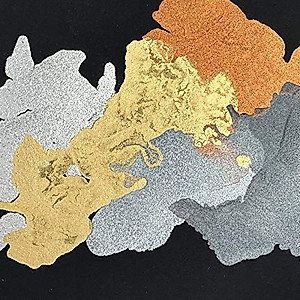 Silver Alcohol Ink for Resin - Metallic Alcohol Ink Silver Color 4-Ounce for Epoxy Resin, Tumblers, Resin Art, Alcohol Ink Paper, Silver Pigment Ink, 3 Pixiss Needle Tip Applicator Bottles and Funnel