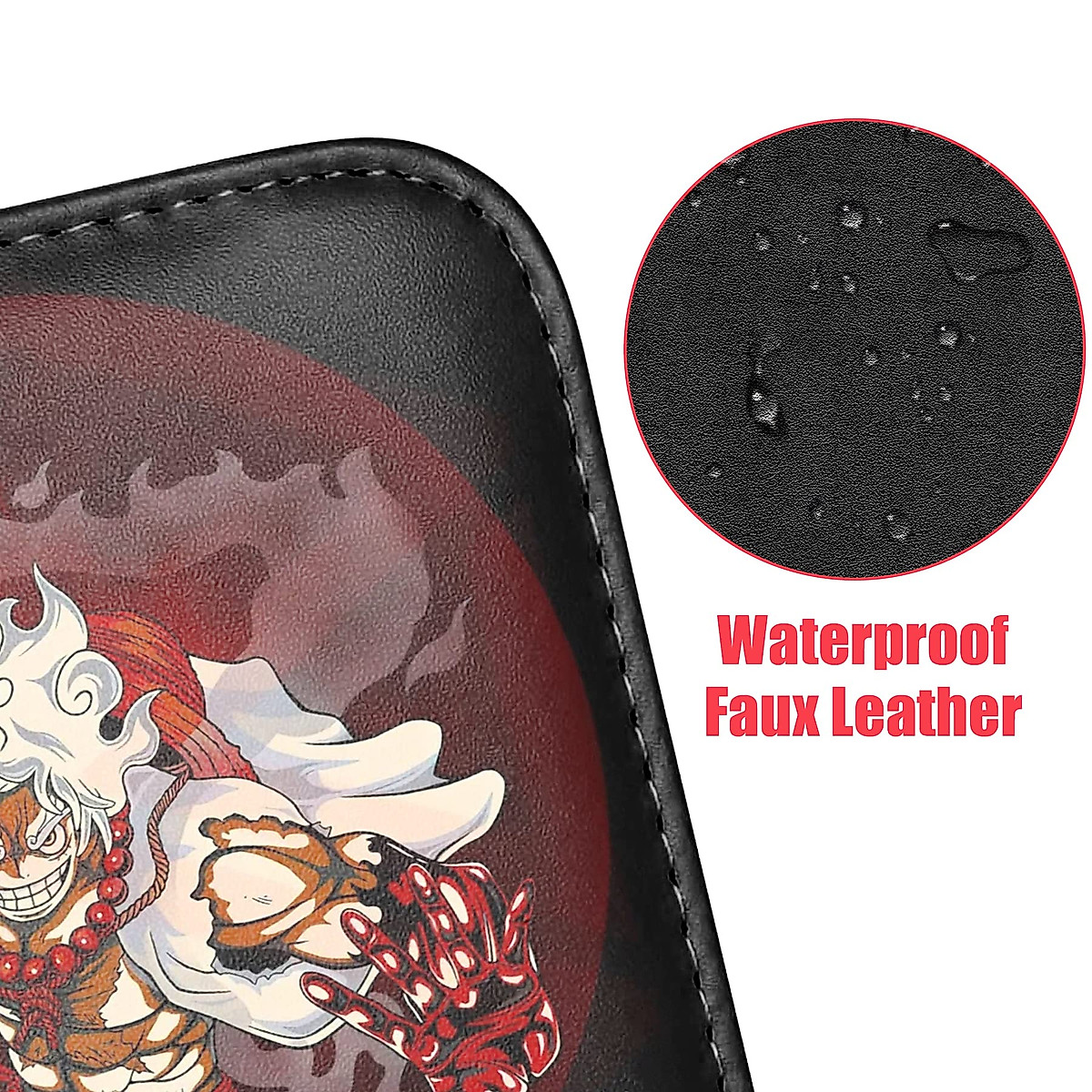 Trading Card Binder for One Piece Card Game,4 Pocket with 50 Sleeves up to 400 Cards One Piece TCG Card Binder,Portable Waterproof Card Storage Book with Sleeves for Game Cards Collection