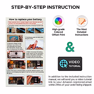 GREEN FUSION for 3DS XL & New 3DS XL Battery Replacement, 1750mAh SPR-003 Battery for Nintendo 3DS XL/New 3DS XL (Not for 3DS/New 3DS) with Repair Toolkit