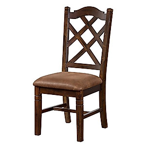 Sunny Designs Sedona Side Chair, Dark Chocolate