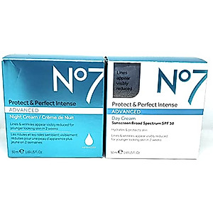 No7 Protect & Perfect Intense Day Cream + Protect & Perfect Intense Night Cream Advanced